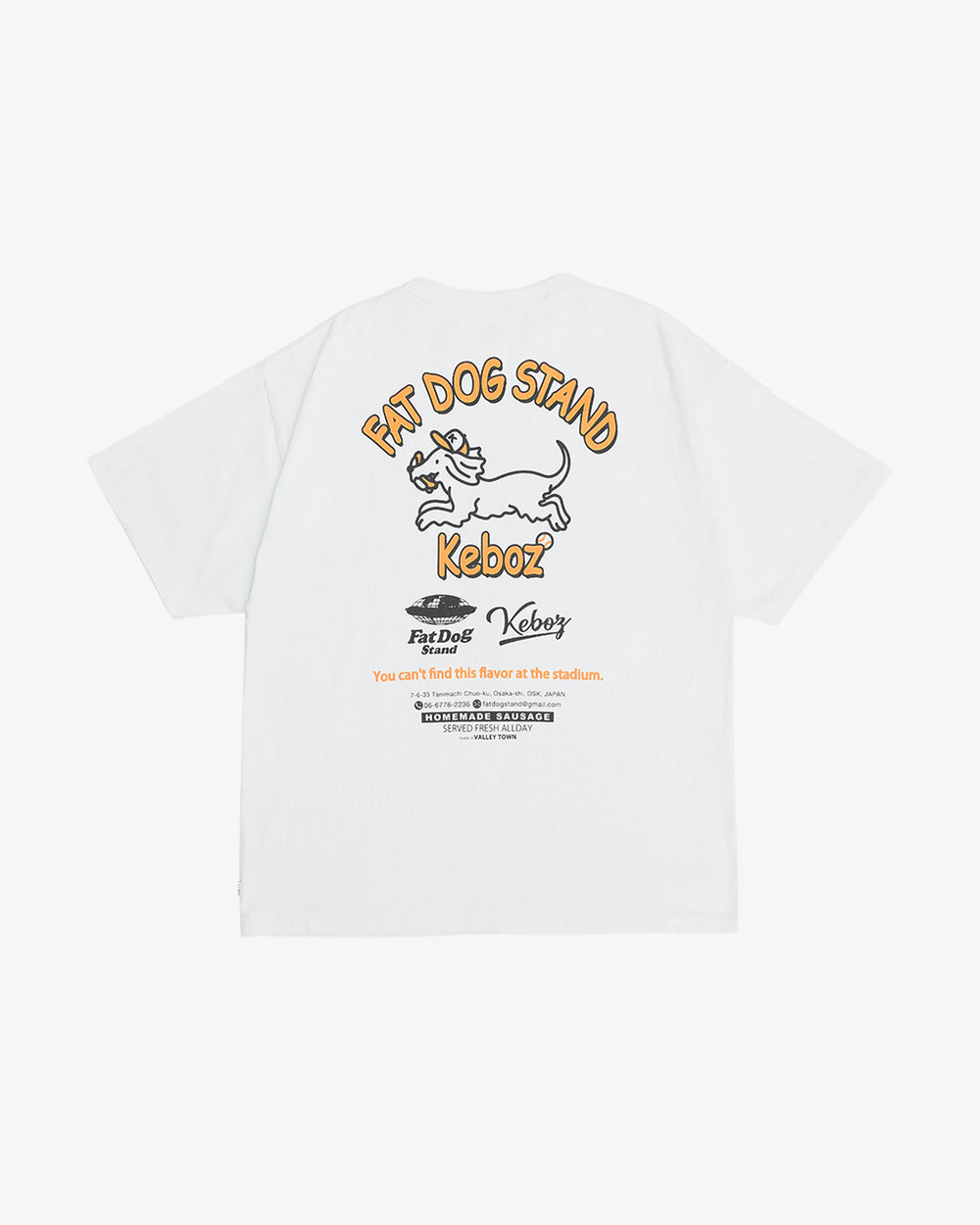 FAT DOG STAND × KEBOZ S/S TEE